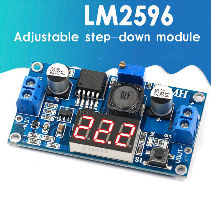 LM2596 DC to DC High Efficiency Voltage Regulator 4.0~40 to 1.3-37V ...