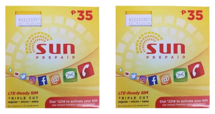 sun sim lte 2pcs | Lazada PH