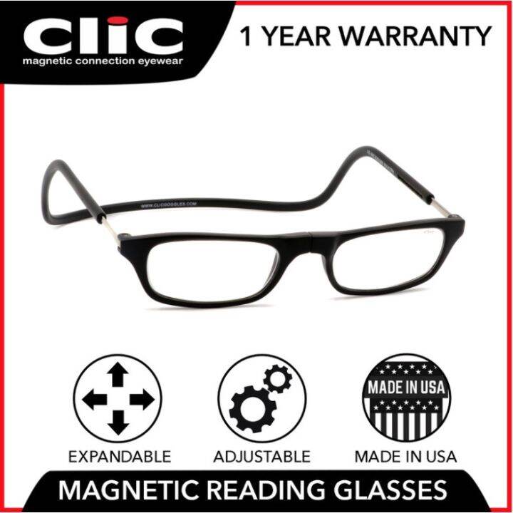 Clic Magnetic Original Reading Glasses Grade +1.00 to +3.00 | EYE ...