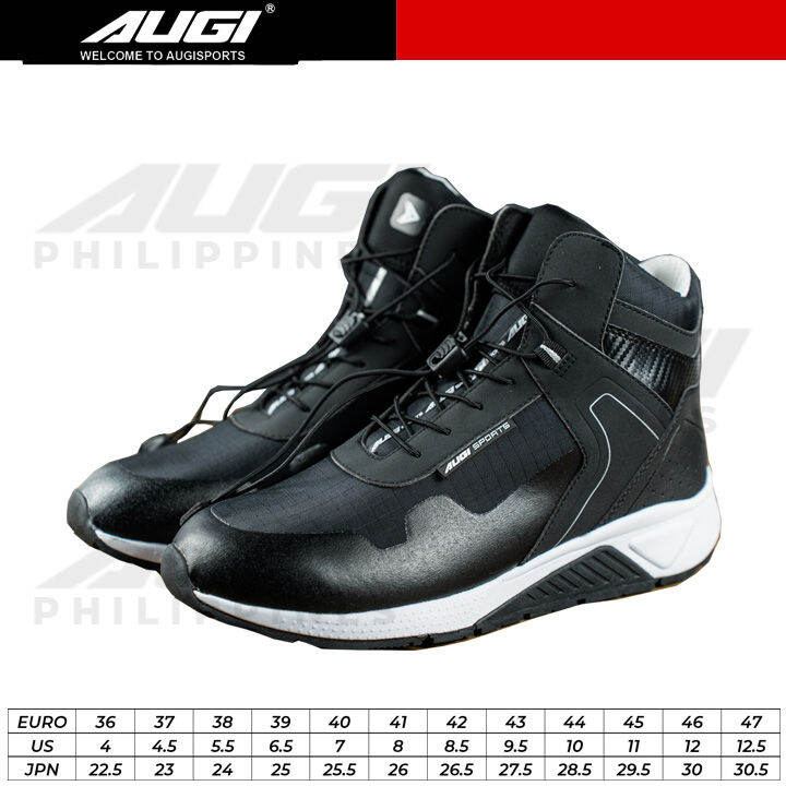 AUGI Urban Boots AU-9 Black | Lazada PH