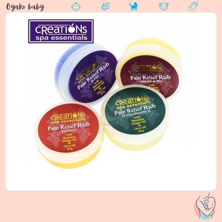 Creations Spa Essentials Pain Relief Rub | Lazada PH
