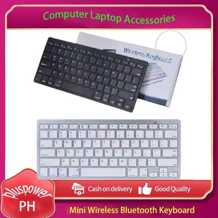 Mini Wireless Bluetooth Keyboard Keypad Ultre-Slim For PC Apple iPad ...