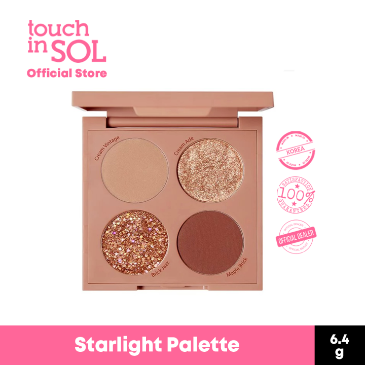 Touch in SOL Metallist Starlight Palette #4 Twinkle Brick (6.4g) | Lazada PH