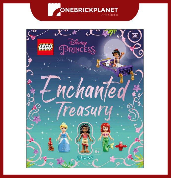 The LEGO Disney Princess Enchanted Treasury with Moana Minifigure ...