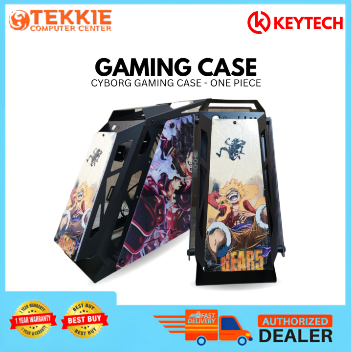 OnePiece Cyborg Robot Gaming case Mid tower Keytech | Lazada PH