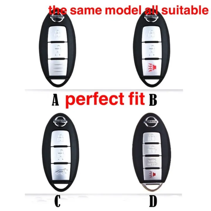 ปลอกกุญแจรถยนต์ Nissan Almera Sylphy Teana X - Trail Car Key Case 2 ...