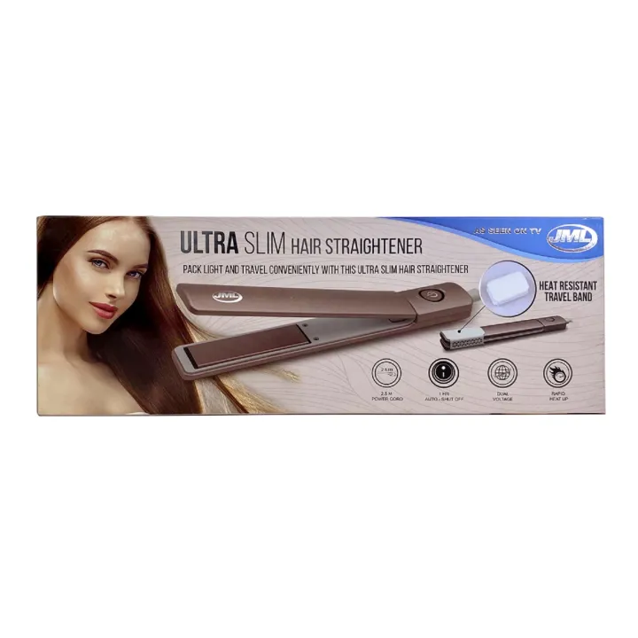 JML Ultra Slim Hair Straightener 500g | Lazada PH