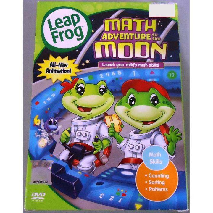 Leap Frog Math Adventure to the Moon DVD Launch Your Child's Math ...