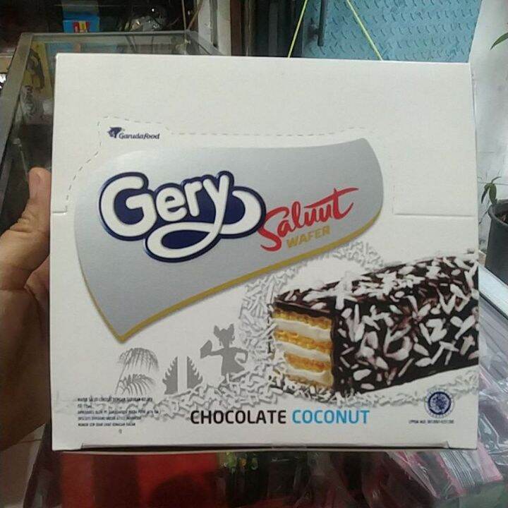 Gery Salut Coklat tabur Kelapa isi 12 pcs | Lazada Indonesia