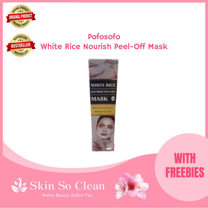 MADISON SKIN Pofosofo white rice nourish pell-off mask | Lazada PH