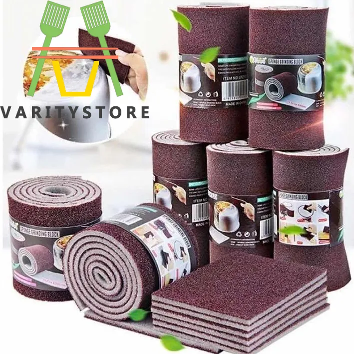 【Varitystore】Emery Cloth Scouring Pad Nano Sponge Magic Wipe Kitchen ...
