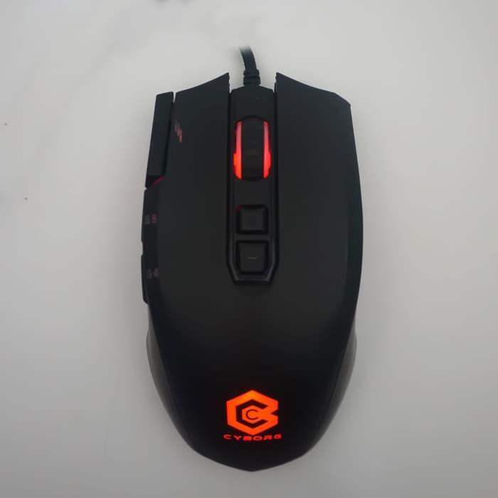 Gaming Mouse Cyborg Mouse Gaming Macro 8D RGB F3 Phantom | Lazada Indonesia