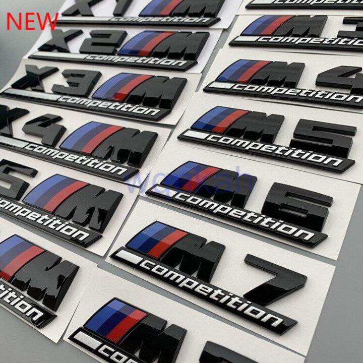 Modified BMW thunder M logo M1 M2 M3 M4 M5 M6 competition rear logo 3 ...