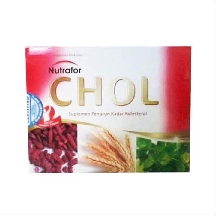 NUTRAFOR CHOL 20'S TABLET MEMBANTU MENURUNKAN KADAR KOLESTEROL (LDL ...