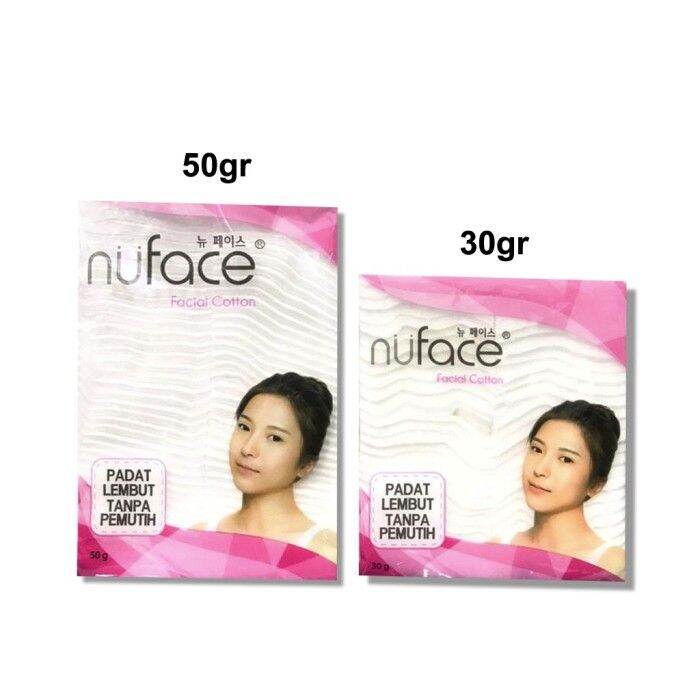 NUFACE FACIAL COTTON - KAPAS WAJAH NU FACE | Lazada Indonesia