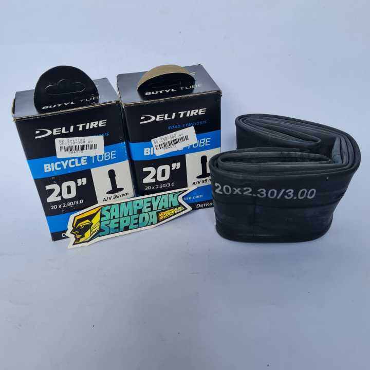 Ban Dalam Deli 20x230-300 AV American Valve For BMX Ban Besar Ban dalam ...