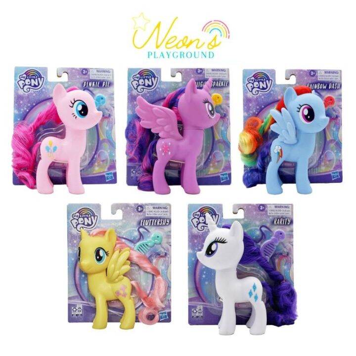 New 2023 My Little Pony 6-Inch Pony Figures: Pinkie Pie Twilight ...