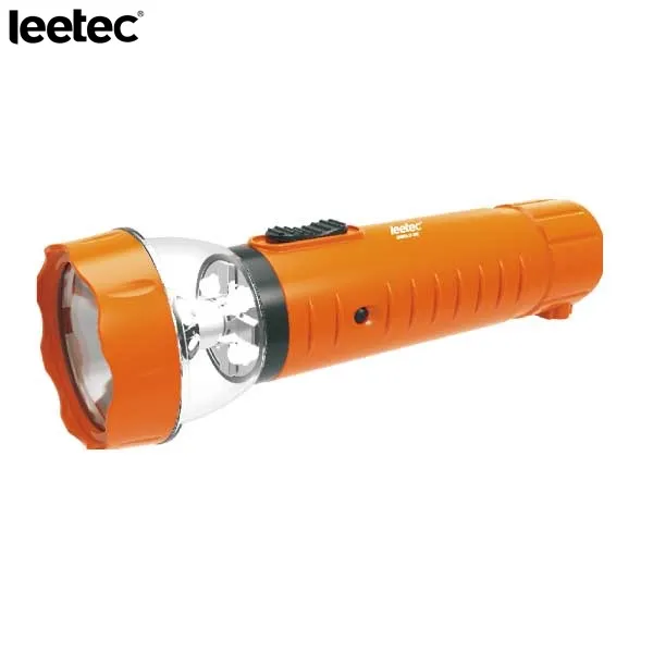 LEETEC LT-192 Rechargeable Flashlight 0.5W Torch LED + 4 Pcs. LED Light ...