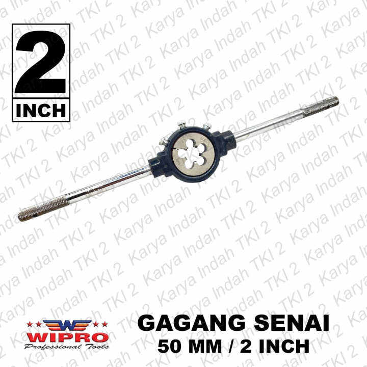 Gagang Senai Manual WIPRO 50 mm Die Stock 2 Inch Handle Baut Snai M20 ...