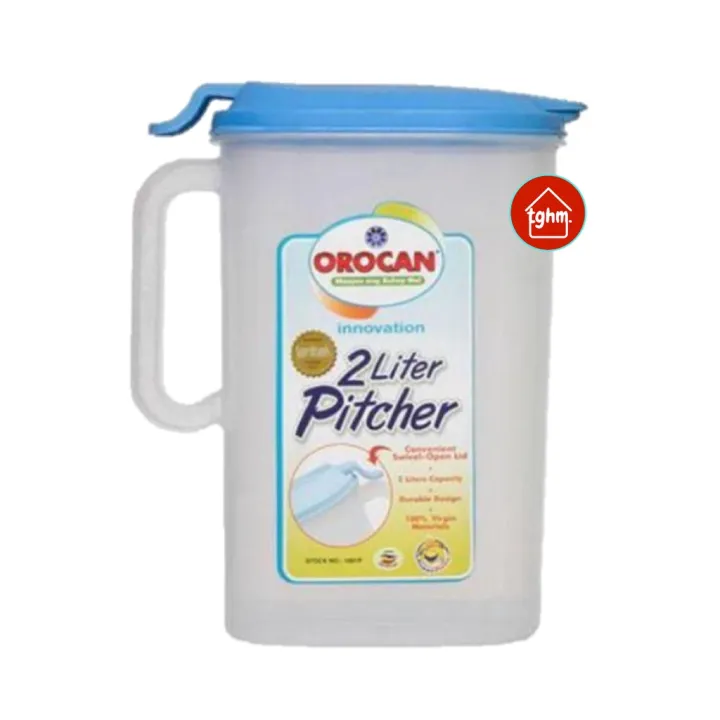 Orocan High Quality 2 Liter Oval Pitcher Pitchel | Lazada PH