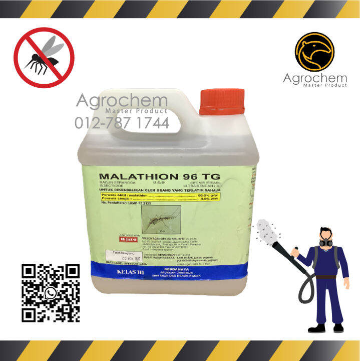 Wesco Malathion 96TG Malathion 96% (4 Liter) | Lazada