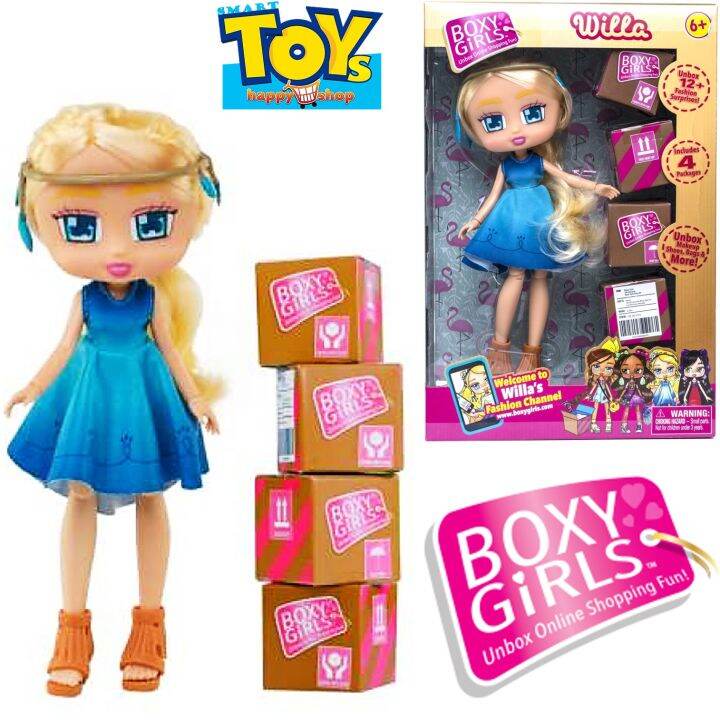 Boxy Girls Unbox Online Shopping Fun WILLA ตุ๊กตาลิขสิทธิ์นำเข้าของแท้ ...