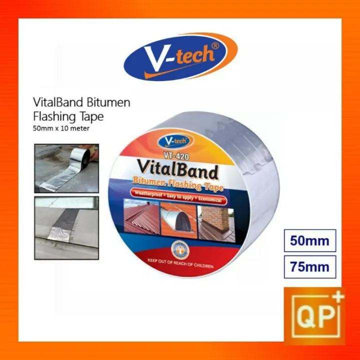 VITAL BAND BITUMEN FLASHING TAPE PITA GAM ATAP BOCOR PENAMPAL ZINK ...