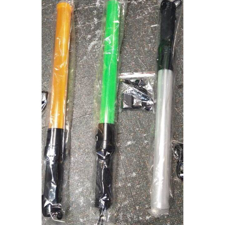【COD】zb0797zu6093 Portable Police Rechargeable Light Stick Red Green ...