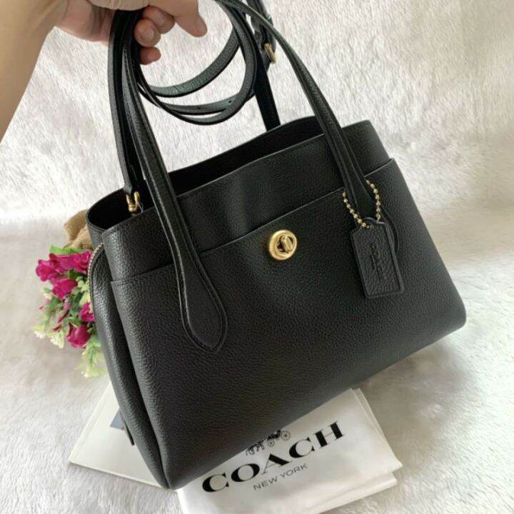 งานจากShop Coach 91740 กระเป๋าสะพายไหล่, แท้ หนังแท้ หนังนิ่ม ทรงสวยหรู ...