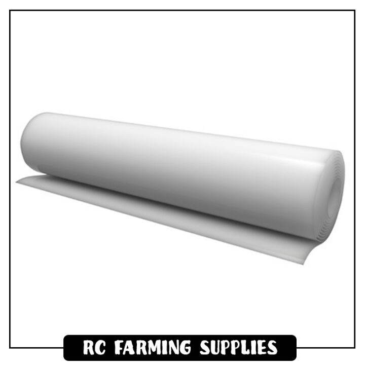 3 x 15 Meters Polyethylene UV Plastic Sheet (6 mil - 150 Microns ...
