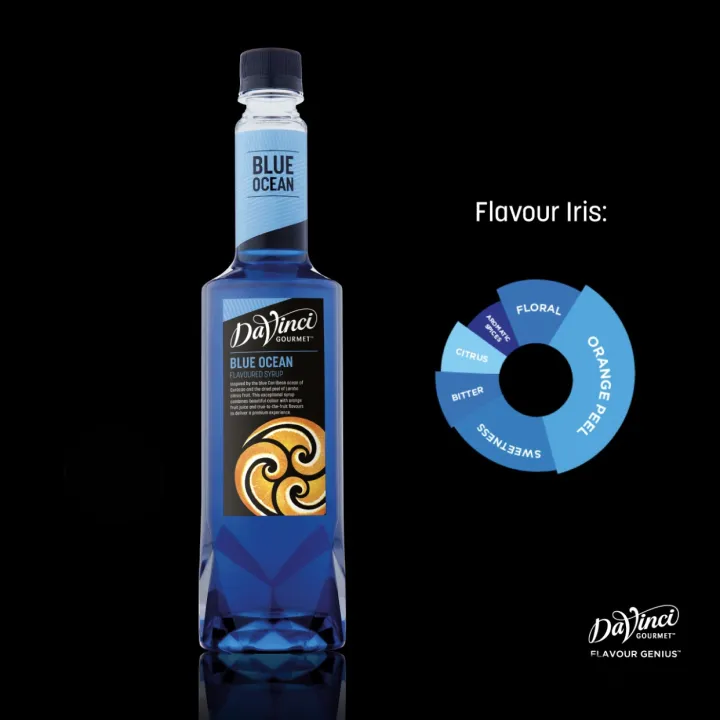 DaVinci Gourmet Blue Ocean Syrup (750ml) | Lazada