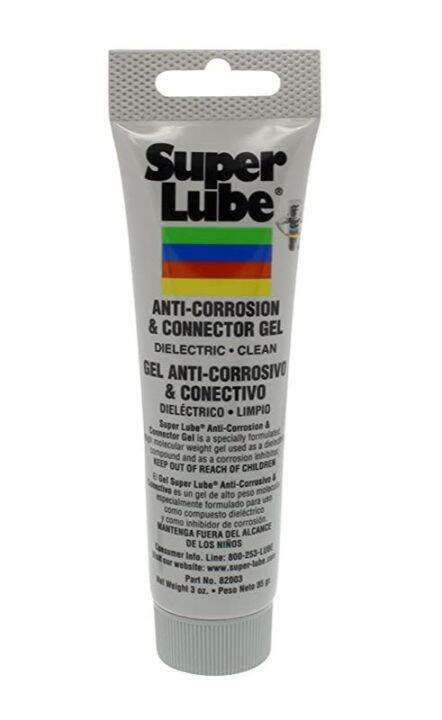 Super Lube Anti-Corrosion & Connector Gel Dielectric And Clean 3oz ...