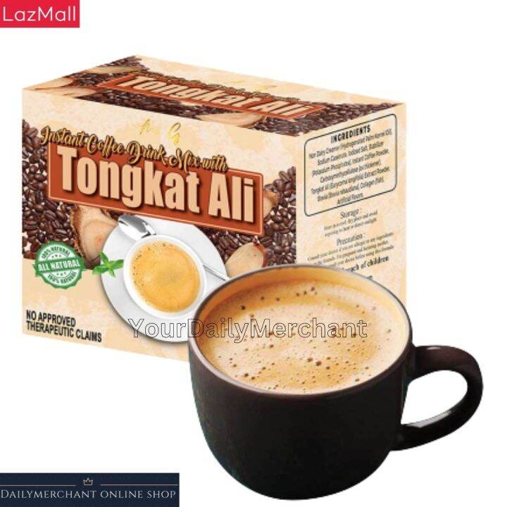 Tongkat Ali Coffee Original 10 Sachet Per Box | Lazada PH