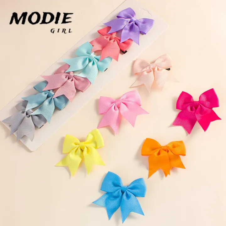 MODIE GIRL 12ชิ้นเซ็ตแฟชั่นใหม่เด็กโบว์กิ๊บผู้หญิงเด็กน่ารักยอดนิยม ...