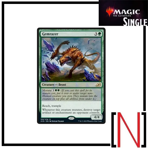 ส่งฟรี…!![MTG][SINGLE][IKO] GEMRAZER ระดับ RARE [ภาษาอังกฤษ] | Lazada.co.th