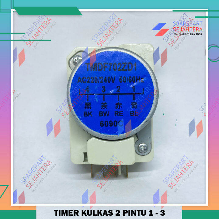 TIMER DEFROST KULKAS 2 PINTU TOSHIBA POLYTRON PANASONIC 1-3 702 ...