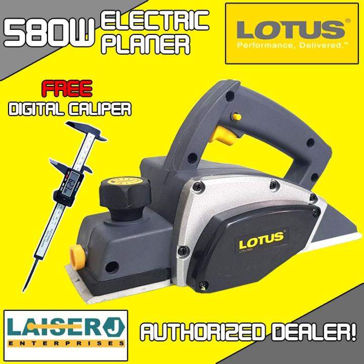 LOTUS 580W ELECTRIC PLANER LTPL5800 with Free Digital Caliper | Lazada PH