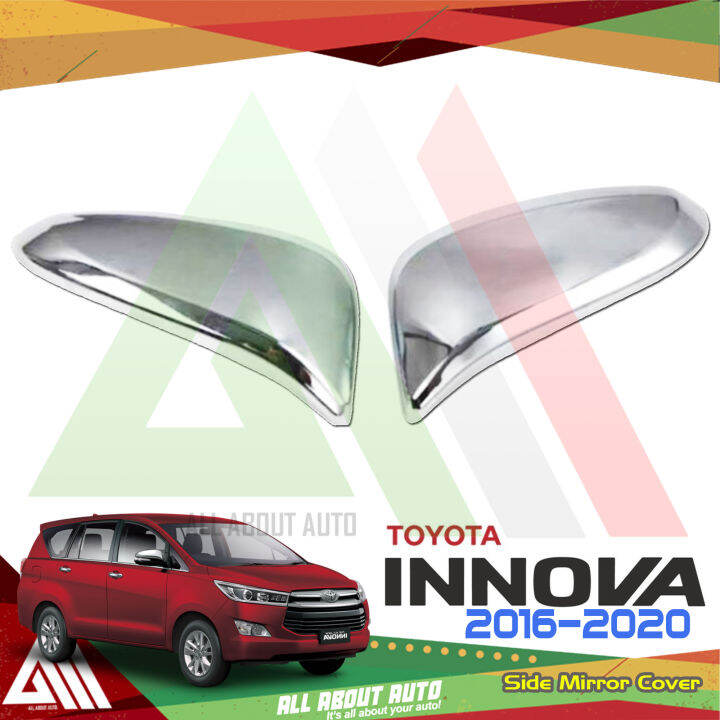 Toyota Innova 2016-2020 Side Mirror Cover (Chrome) | Lazada PH