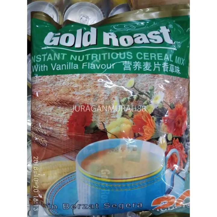 Gold Roast Sachet / Sashet Cereal Gandum Instant tinggal seduh Import ...