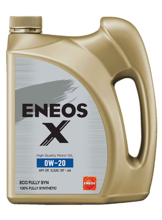 น้ำมันเครื่อง เบนซิน 0W20 ENEOS 0W-20, Eco car, สังเคราะห์ 100%, มาตราฐาน API SP, ILSAC GF-6A ...