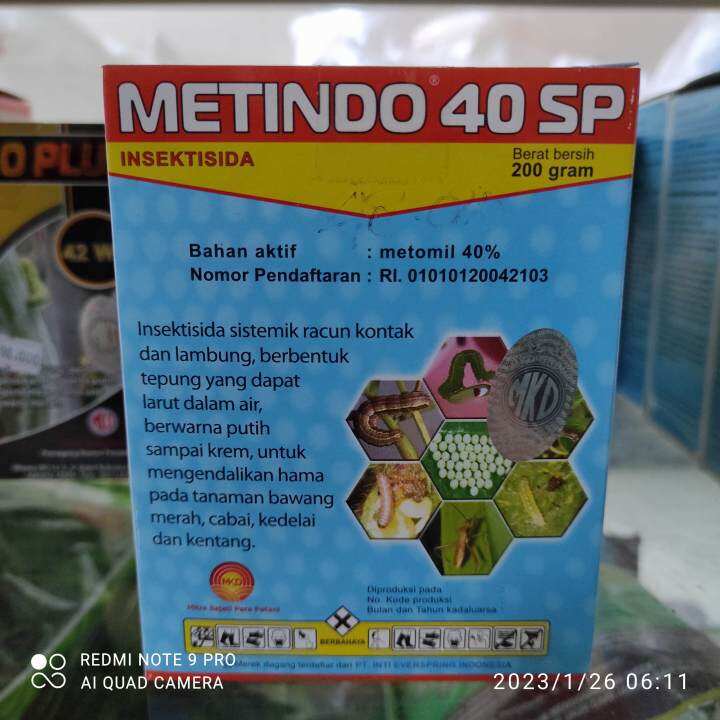 Insektisida Metindo 40 SP 200 gram | Lazada Indonesia