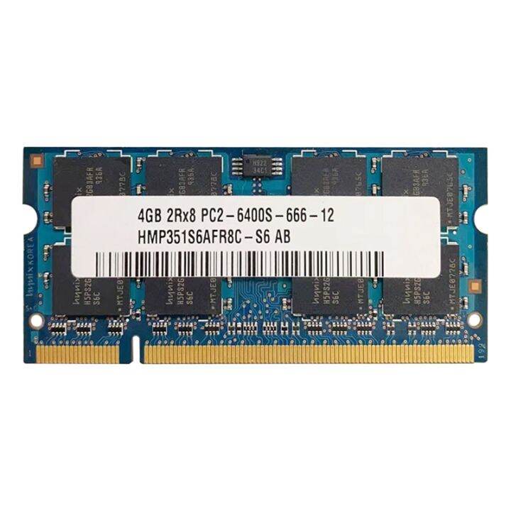 Ddr2 4gb 800mhz Laptop Ram Cooling Vest Pc2 6400s Sodimm 2rx8 200 Pins