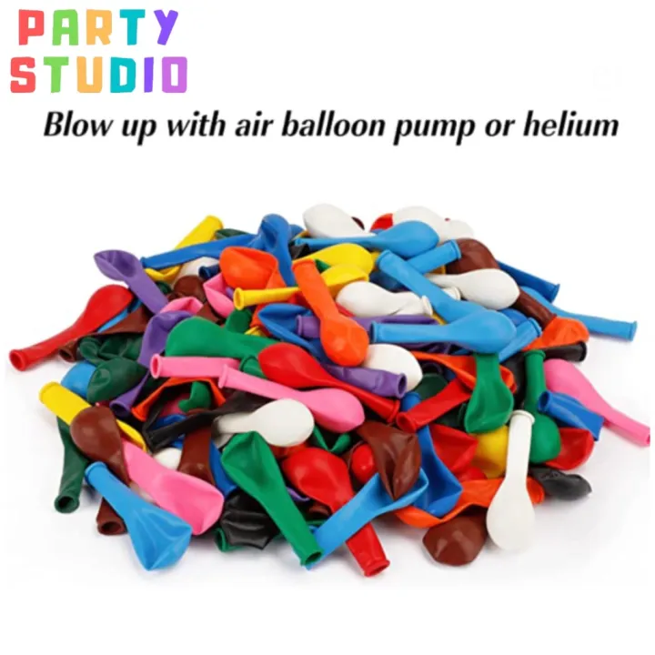 Metallic Balloons Size 5 Inches (100 pcs) Assorted Color Quality Latex ...