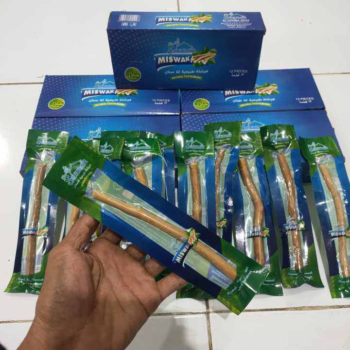 Siwak Miswak Kayu Siwak Sunnah Original Pakistan / Miswak Sunnah ...
