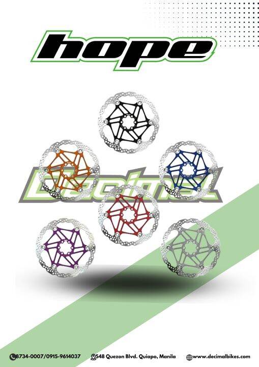 Hope Disk Rotor Floating ( SOLD AS PAIR. ) | Lazada PH
