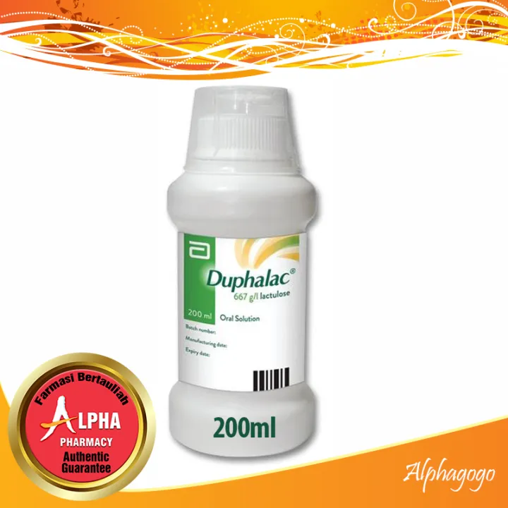 Duphalac Liquid 200ml | Lazada