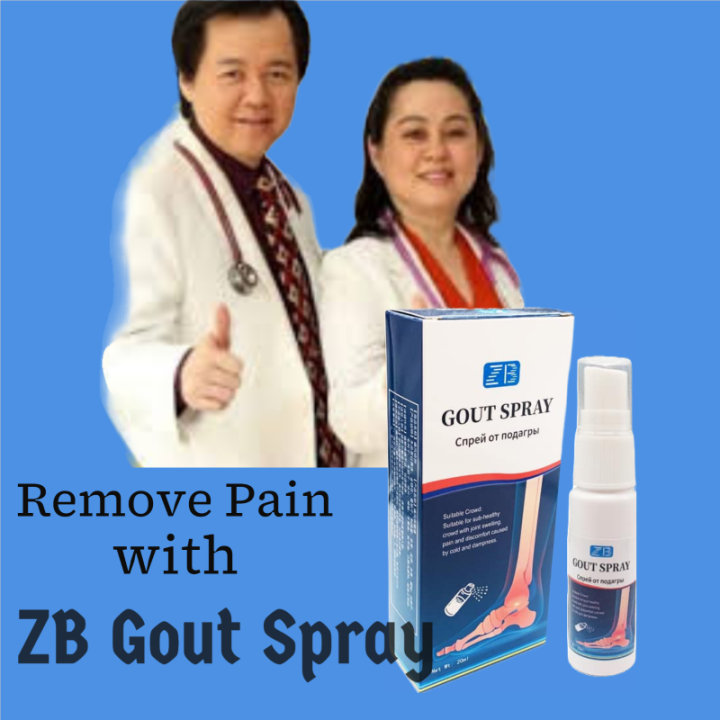 ZB Gout Spray Arthritis Pain Spray Gout Relief Spray Tendon Sheath ...