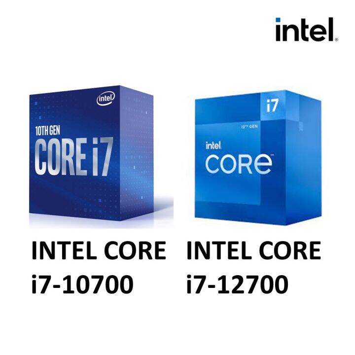 INTEL CORE I7-10700 / I7-12700 / I7-12700F / 13700 / 13700F CPU ...