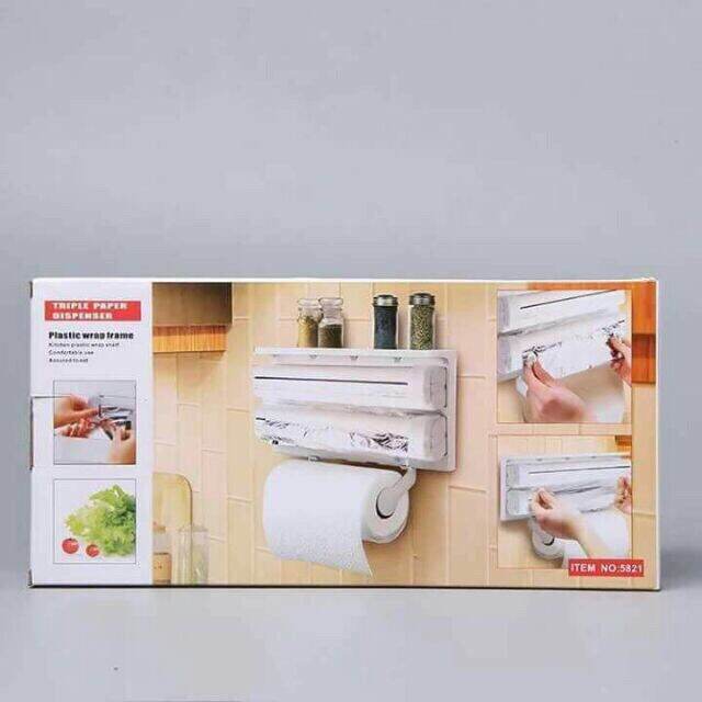 Kitchen Triple Paper Dispenser &Holder Paper | Lazada PH