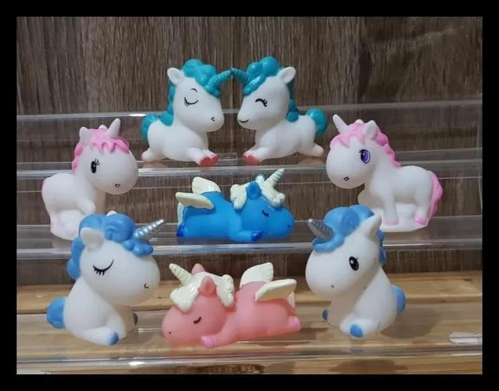 Topper Cake Ulang Tahun Baby Shark Unicorn Doraemon Emoji Piyo-piyo ...